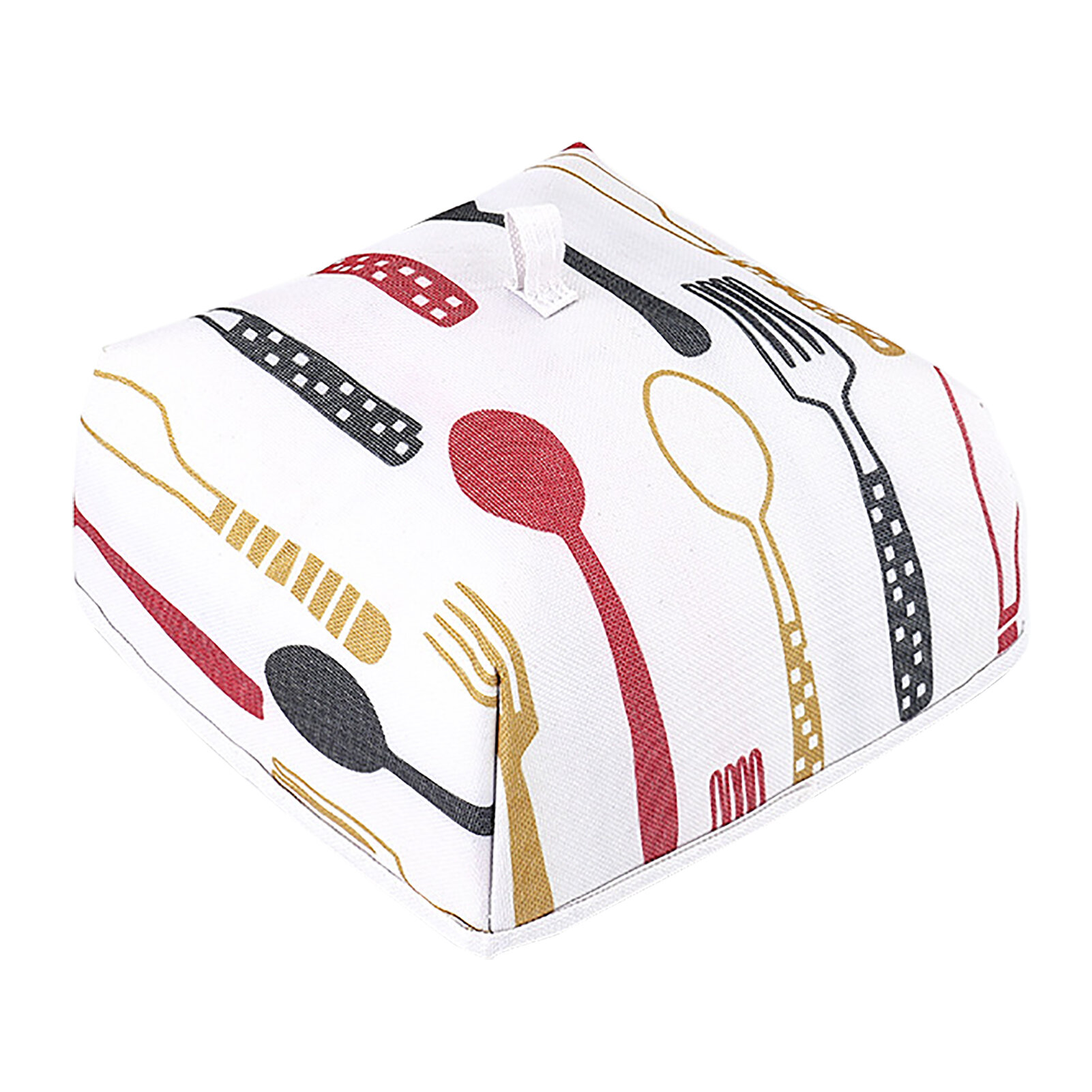 Горячая пищевая изоляция крышка складной квадратный пылепроницаемый алюминиевая фольга Изоляция пищевая крышка палатка красная