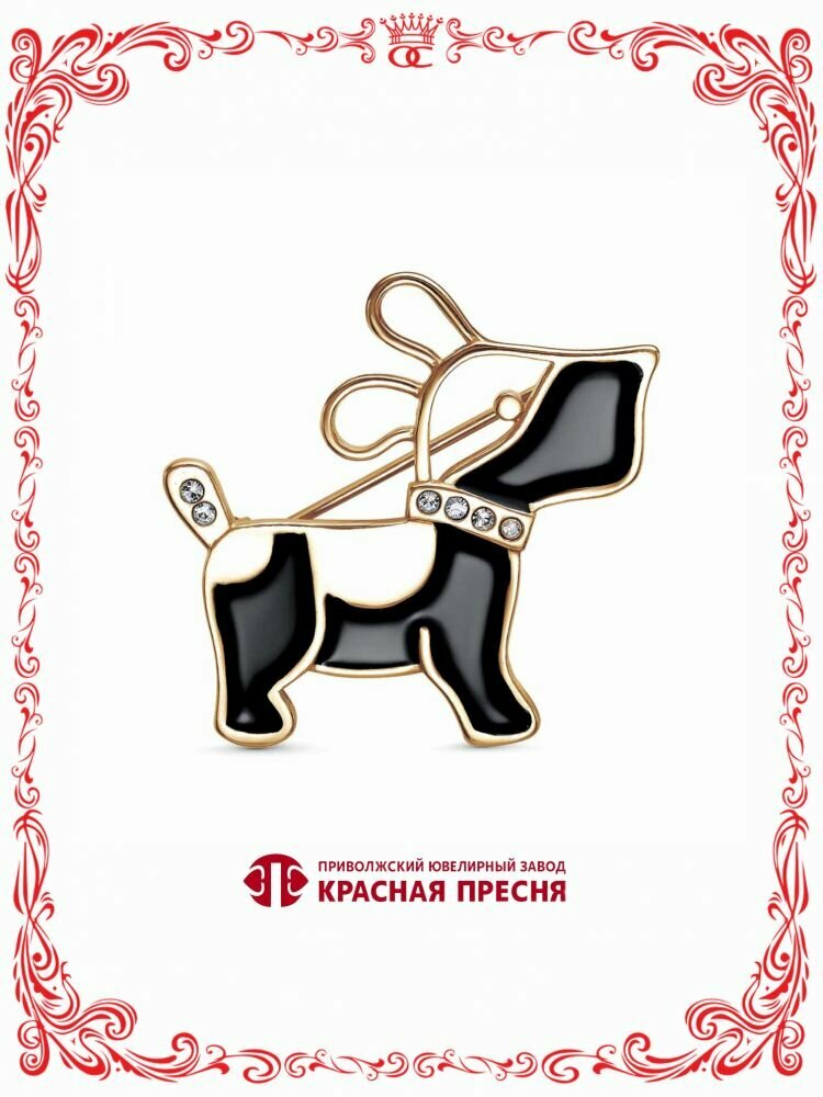 Брошь, эмаль