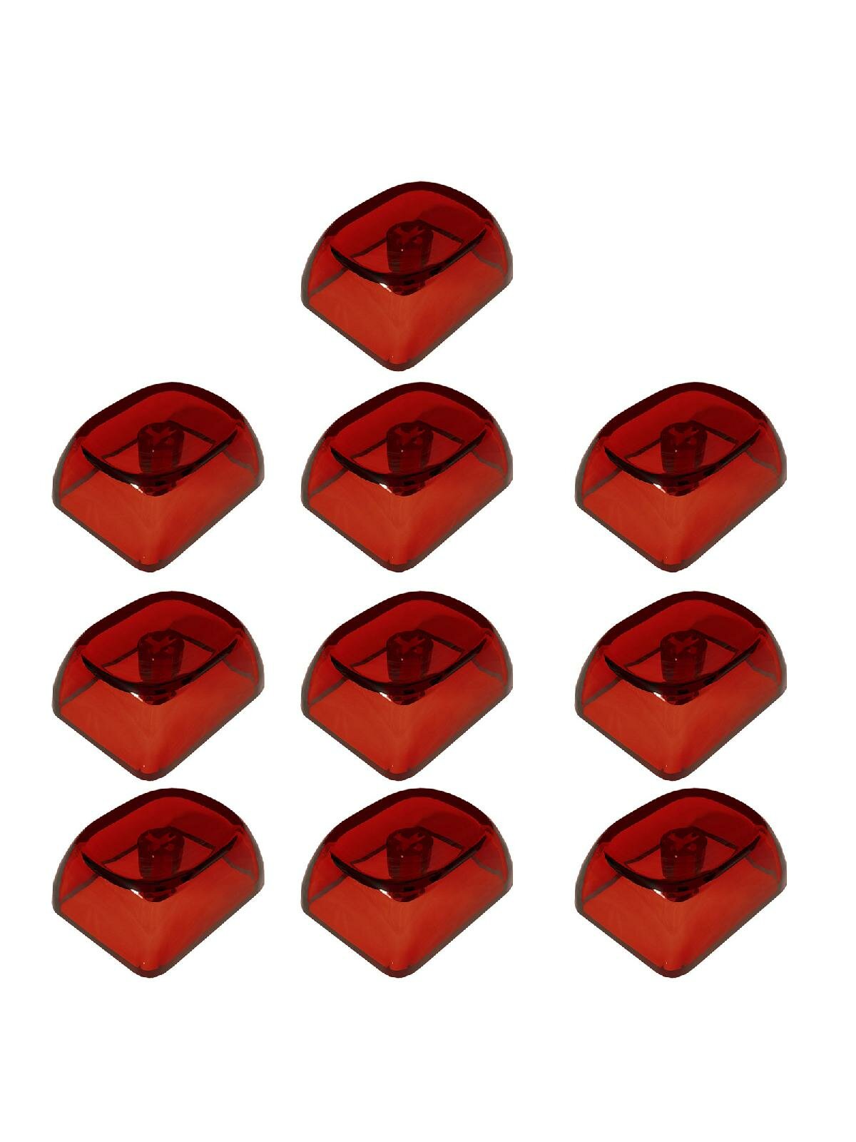 MOA Keycaps Mechanical Keyboards 1.25U Caps Blank Customizeds Gamer Transparents Crystal Keycaps for Mx Switches