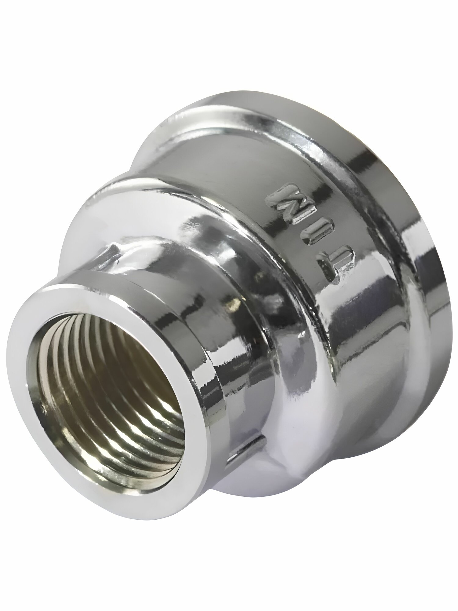 Муфта переходная 3/4"-1" хром TIM/ Гидропласт