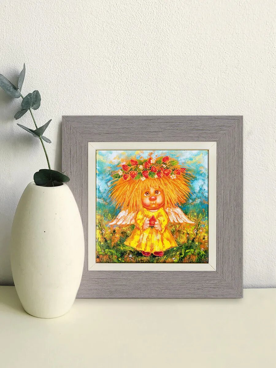 Картина с ангелом