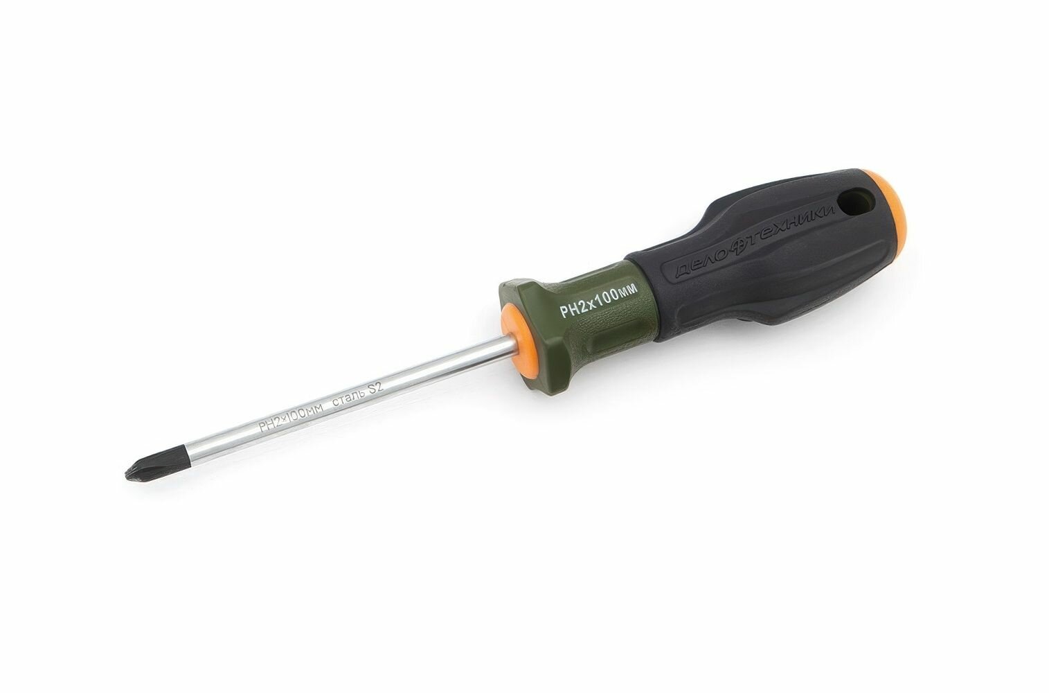 Отвертка крестовая РН2 x 100мм 722024 дело техники