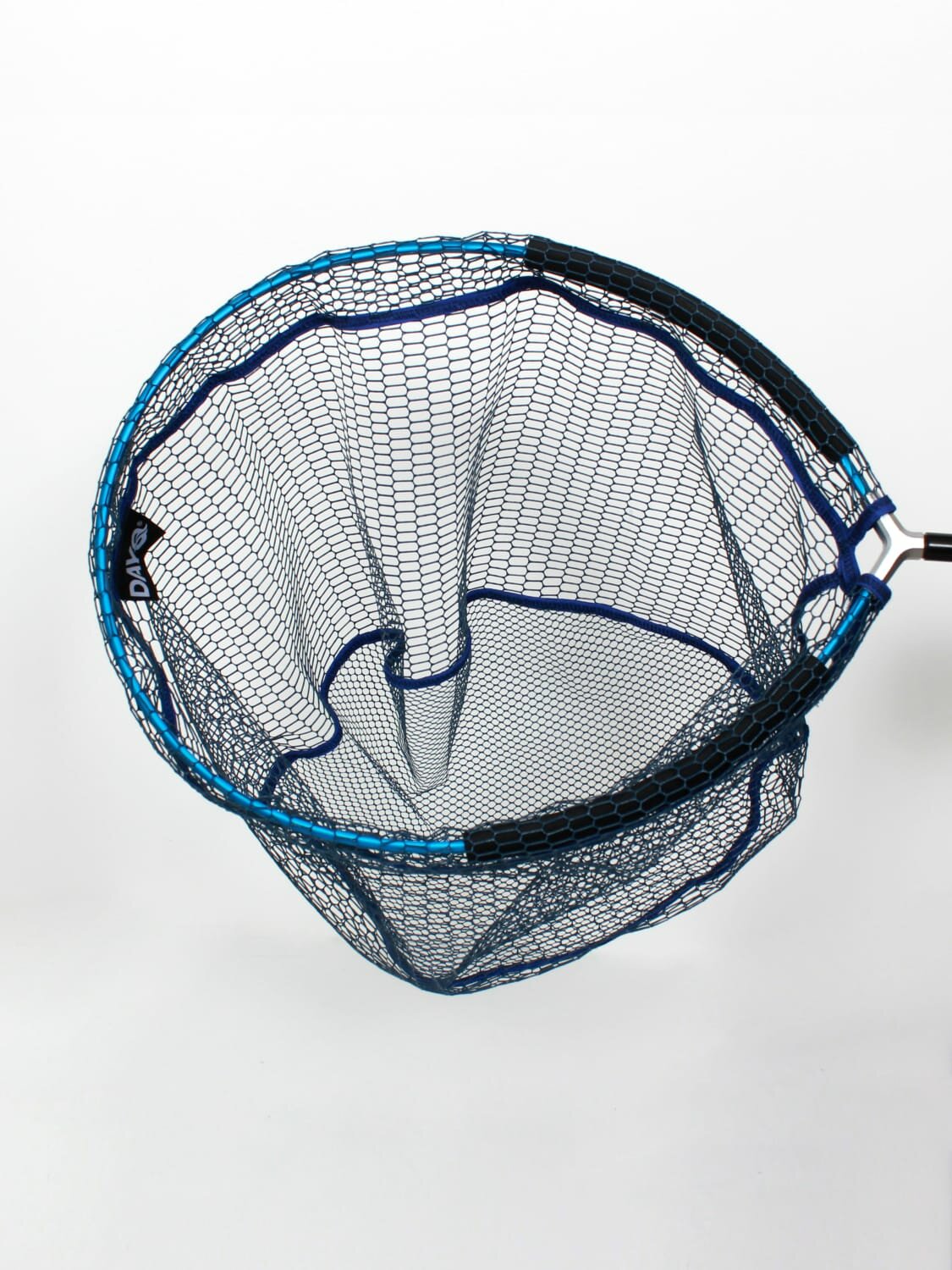 Голова для подсачека "DAYO" плавающая, диаметр 60см, обрезиненная сетка, резьба 3/8, синяя