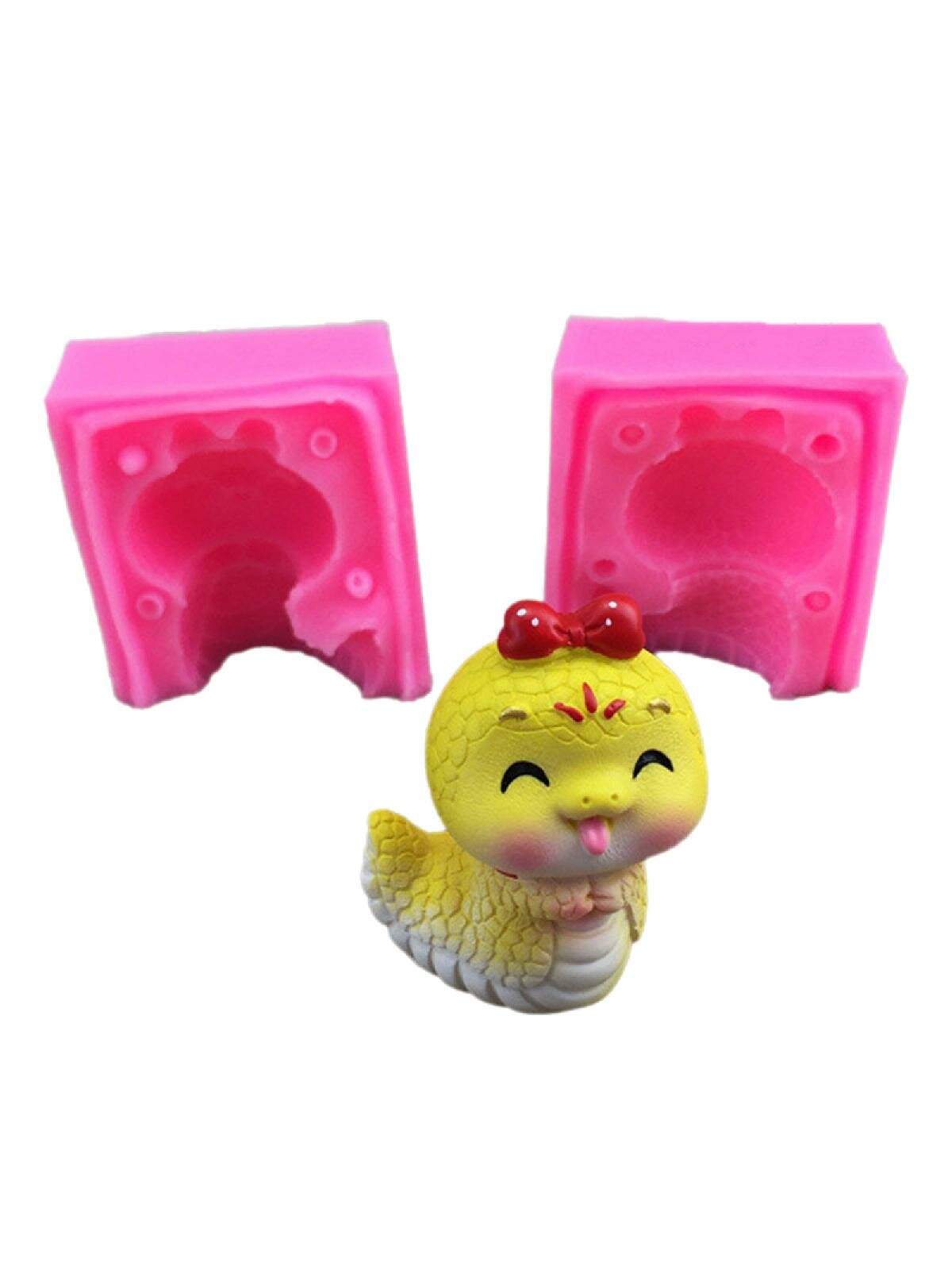 Силиконовая форма для украшения в виде фигурки змеи Термостойкая форма для ювелирных изделий