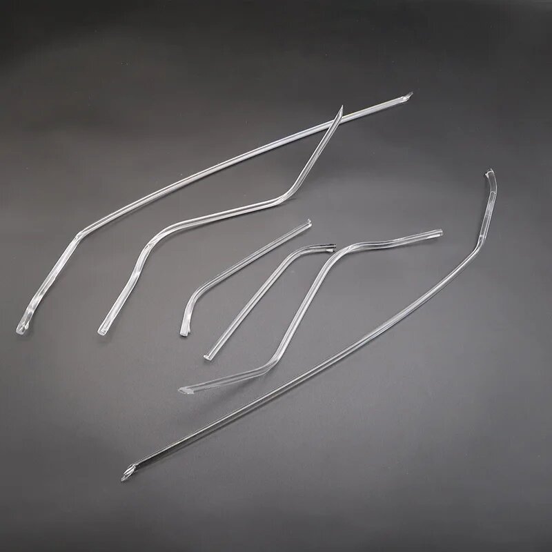 Дневные ходовые огни автомобиля DRL, направляющая трубка фар, ангельские глазки, световодные полосы для Audi A6 C8 2019-2023 a pair