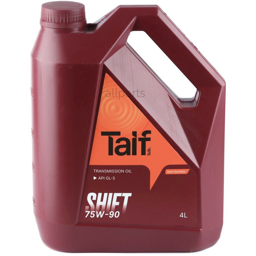 TAIF 214046 TAIF Масло трансмиссионное SHIFT GL-5 75W-90, 4L