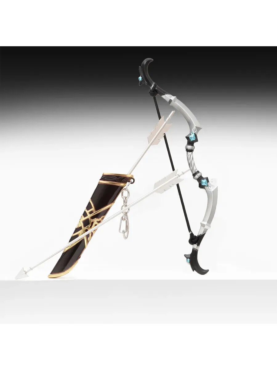 Сувенирное оружие мини "Лук Геншин" 26см