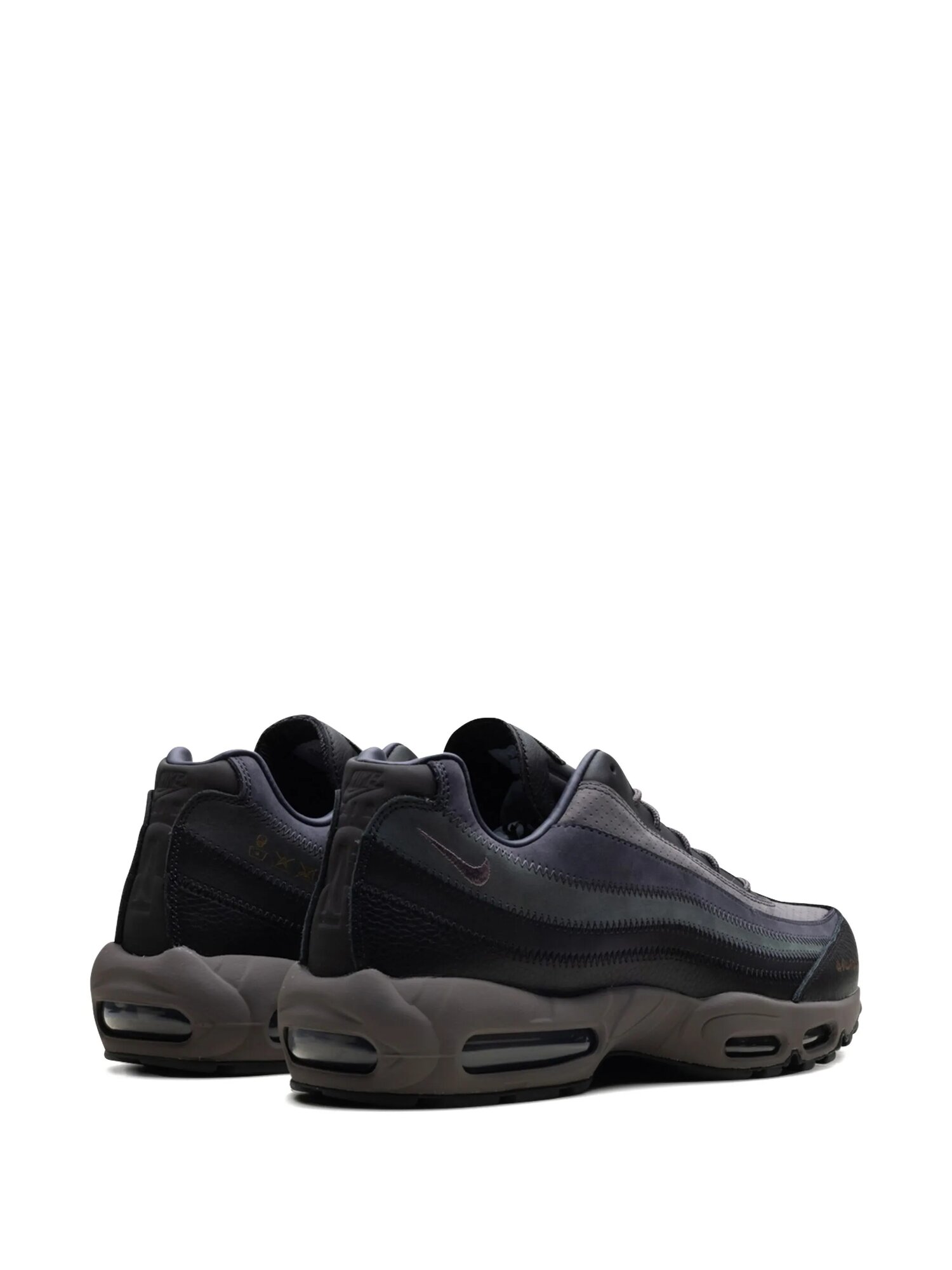 Кроссовки NIKE Air Max 95 Diffused Taupe/Phantom, размер 12 US, черный — фото 1