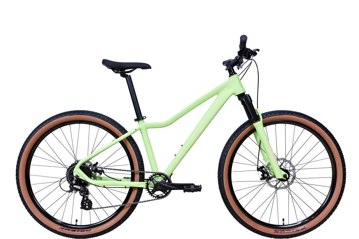 Велосипед Stalker Delta 27.2 D м (рама 15", салатовый)