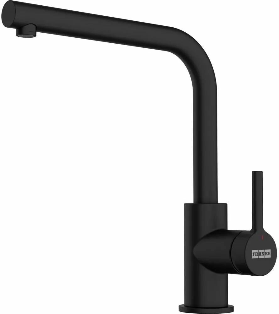 Кухонный кран Franke Lina L 115.0693.393, матовый черный