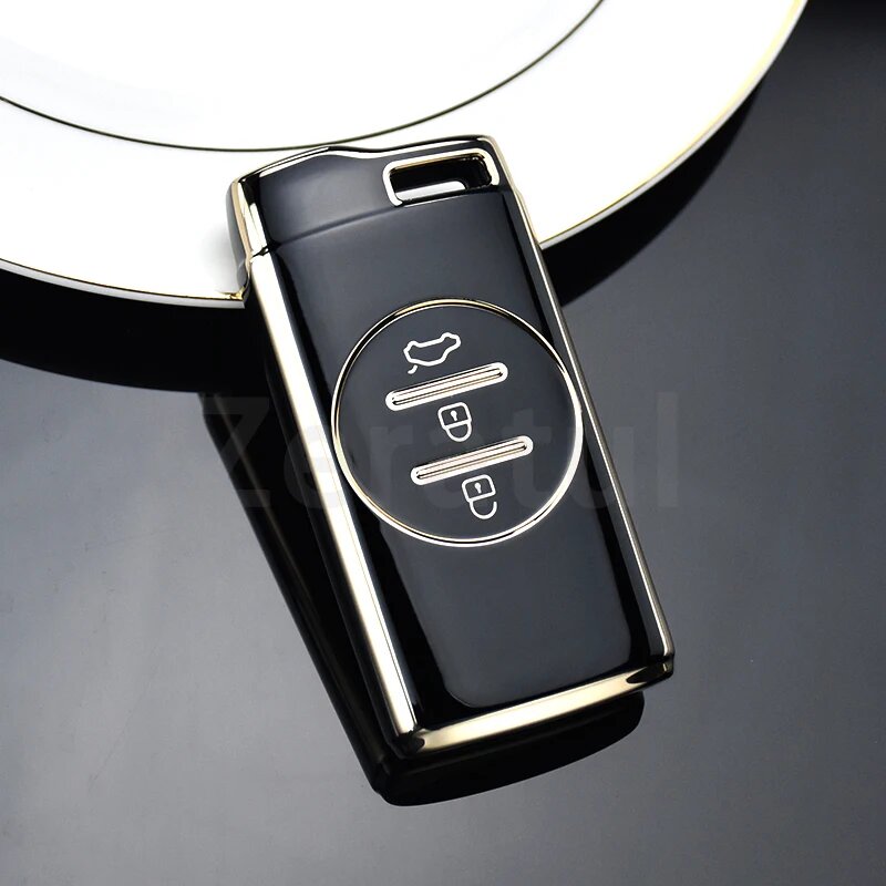 Чехол для автомобильного ключа Chery Tiggo 4 5X 7 Pro 8 Exeed Txl Tx Lx black cover(GLD)