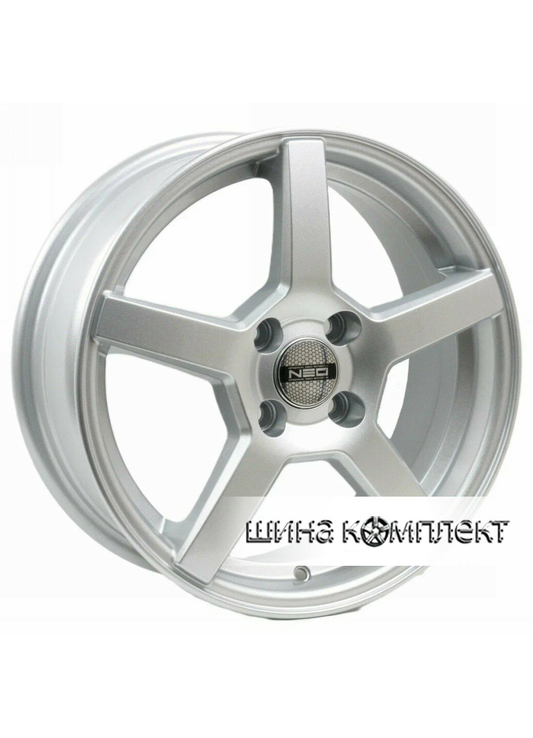 Колесный диск Neo V03-1560 6x15 5x100 ET38 57,1 Silver литой для автомобиля