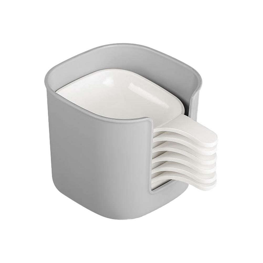 Набор бытовых столовых приборов для тарелок, В комплект входят 6 форм для приправ и 1 ящик для хранения