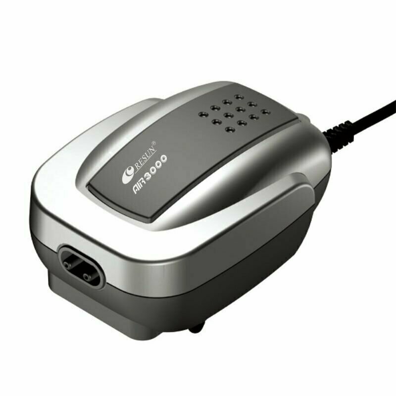 Компрессор RESUN AIR-3000 3,5 Вт 6л/мин кислородный насос с двойным выпуском воздуха воздушный насос