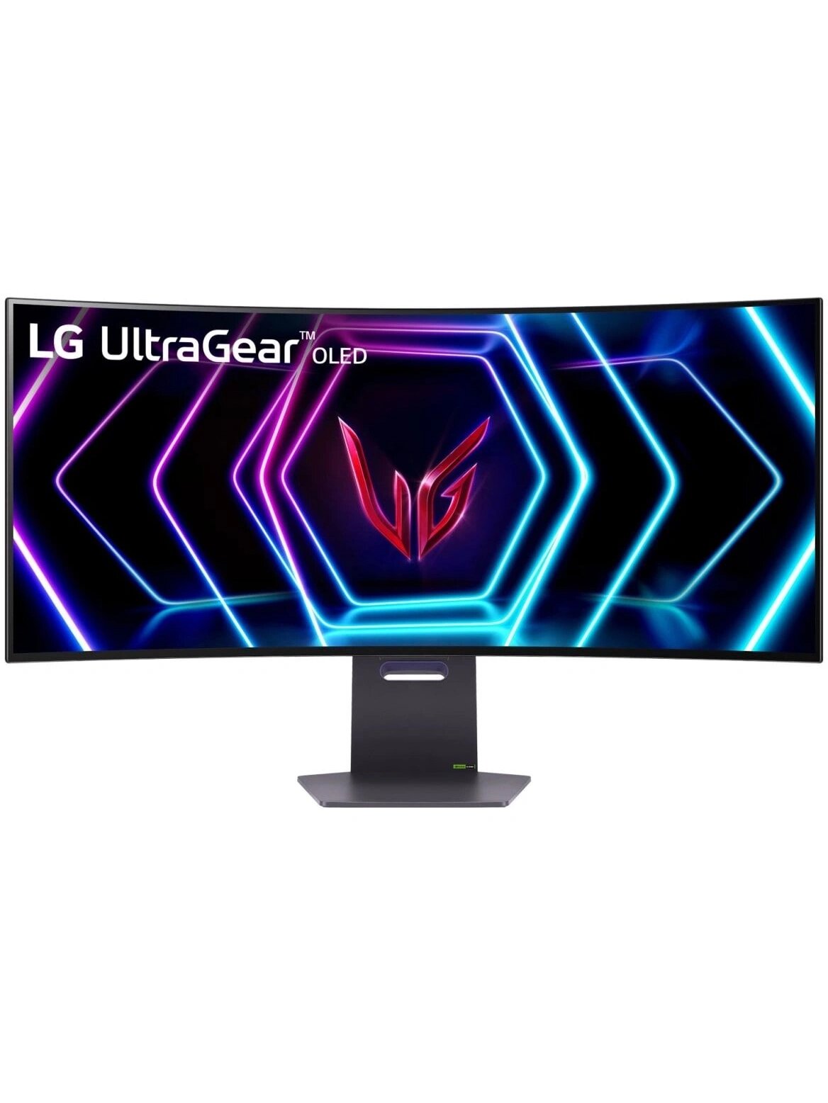 39" Монитор LG UltraGear 39GS95QE-B, 3440x1440, OLED, 240Гц, 2хHDMI, 1хDP, изогнутый, черный [39gs95qe-b. aruz]