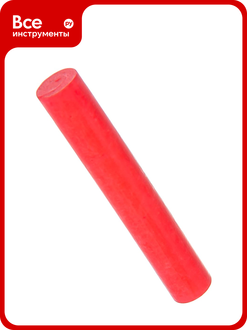 Мел (красный 13 x 85) 3 шт. TOPEX 14A956, с обычным мелом