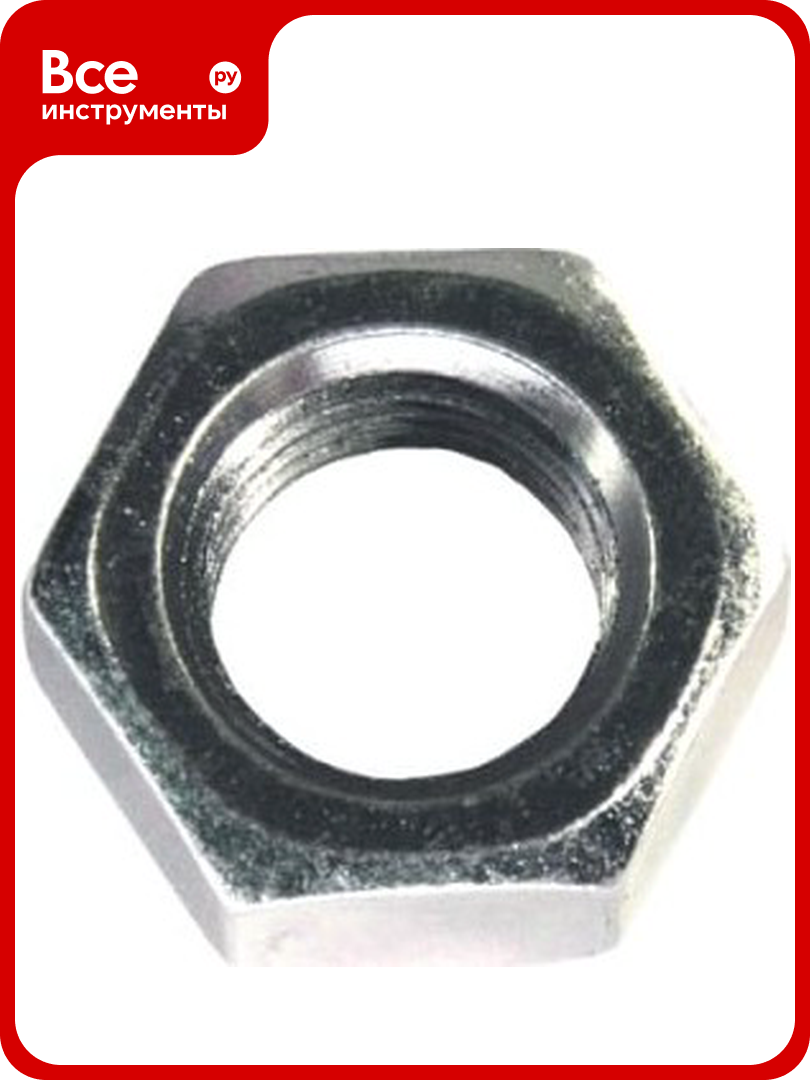 Гайка Качественный крепеж шестигранная DIN 934 М4 1000 шт 0300911 КЧ