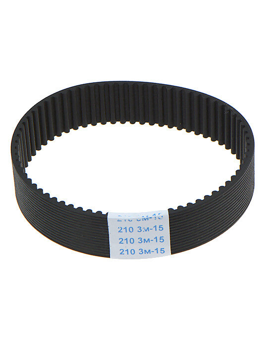 Ремень 210 HTD 3M, ширина-15мм длина-215мм (полиуретан) для рубанка REBIR E1-82