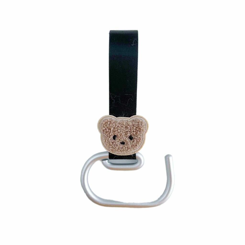 Крючок для детской коляски, прочный алюминий с вращением на 360 градусов, подходит подвешивания сумок подгузников и продуктов