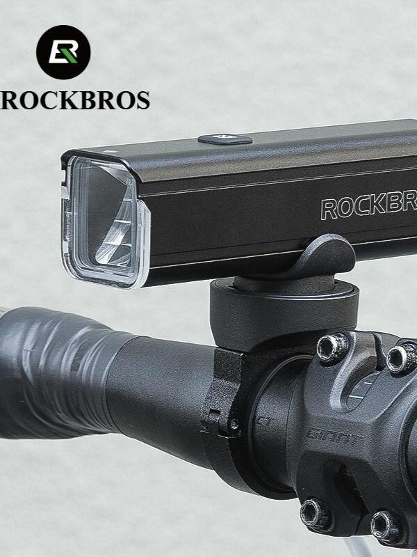 ROCKBROS Велосипедный свет RHL1000 фара, перезаряжаемый фонарик