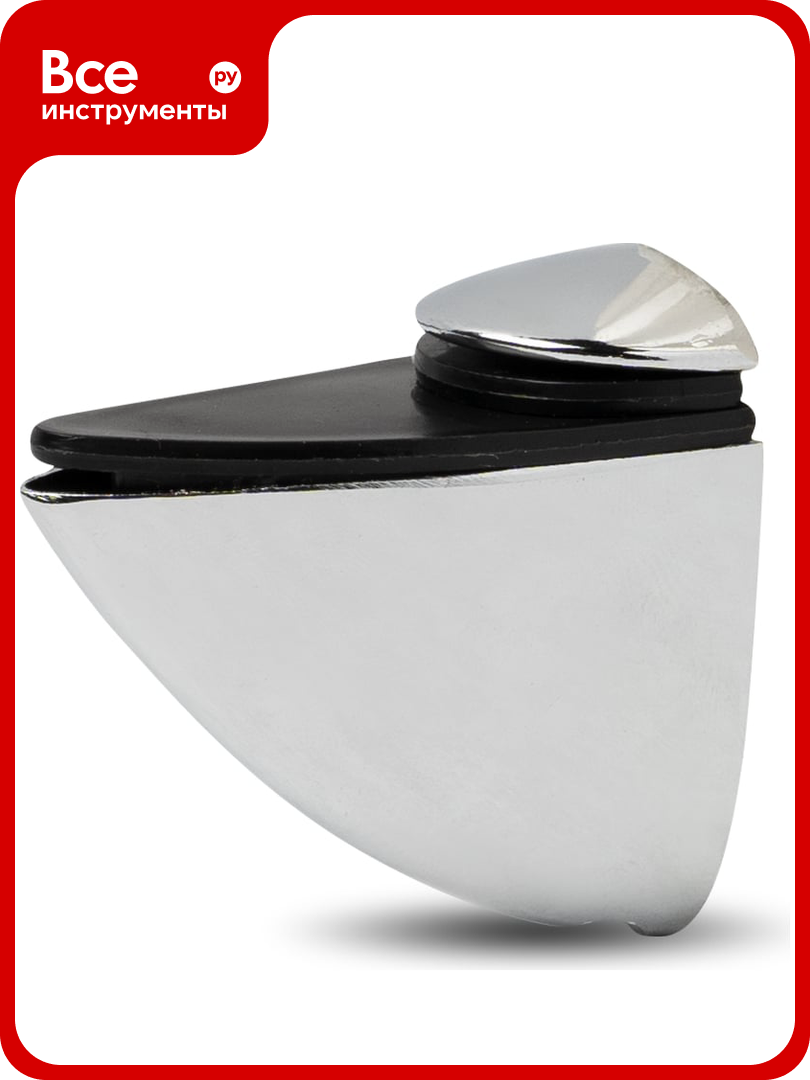 Полкодержатель JET Малый 304 декоративный, замак хром PM304Z.040CP99