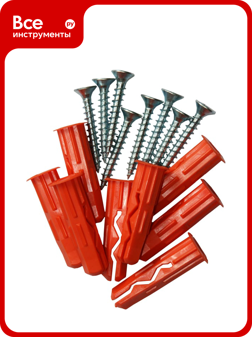 Шуруп европартнерzn 5,0х35 в компл. с дюбелем MULTI. MP 407 17 0x35, 35 В