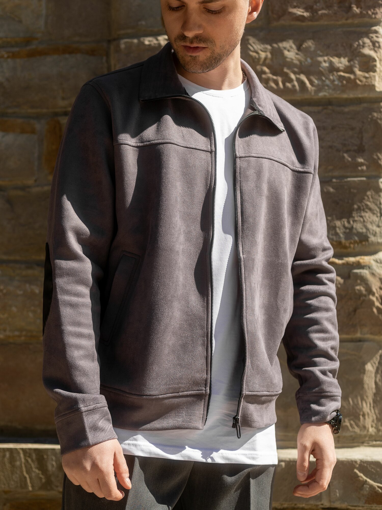 Бомбер мужской