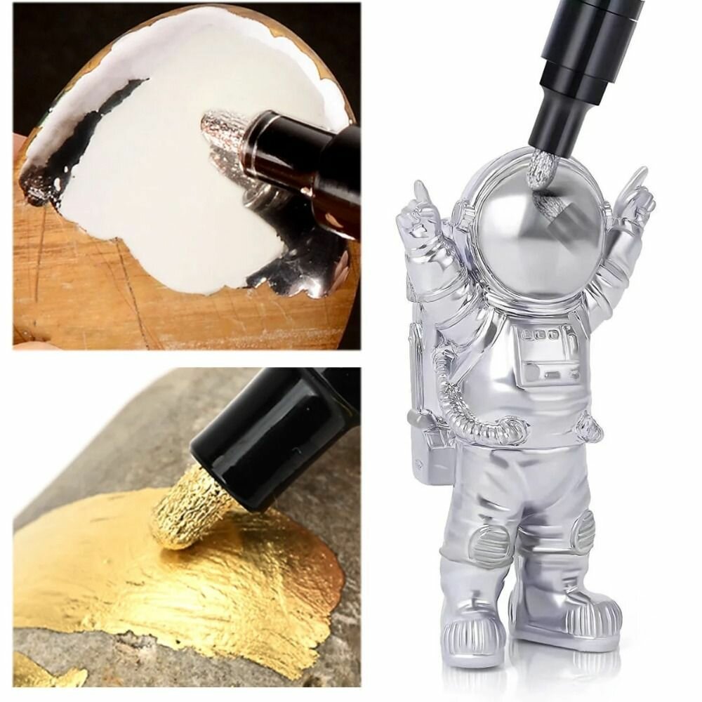 Зеркало хром маркер ручка