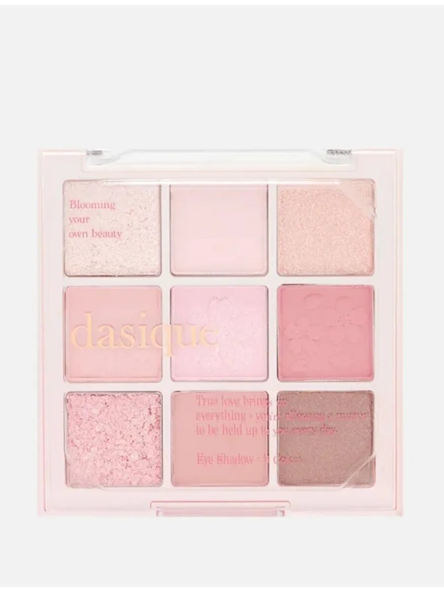 Палетка теней для век DASIQUE limited shadow palette 25 Romantic Blossom