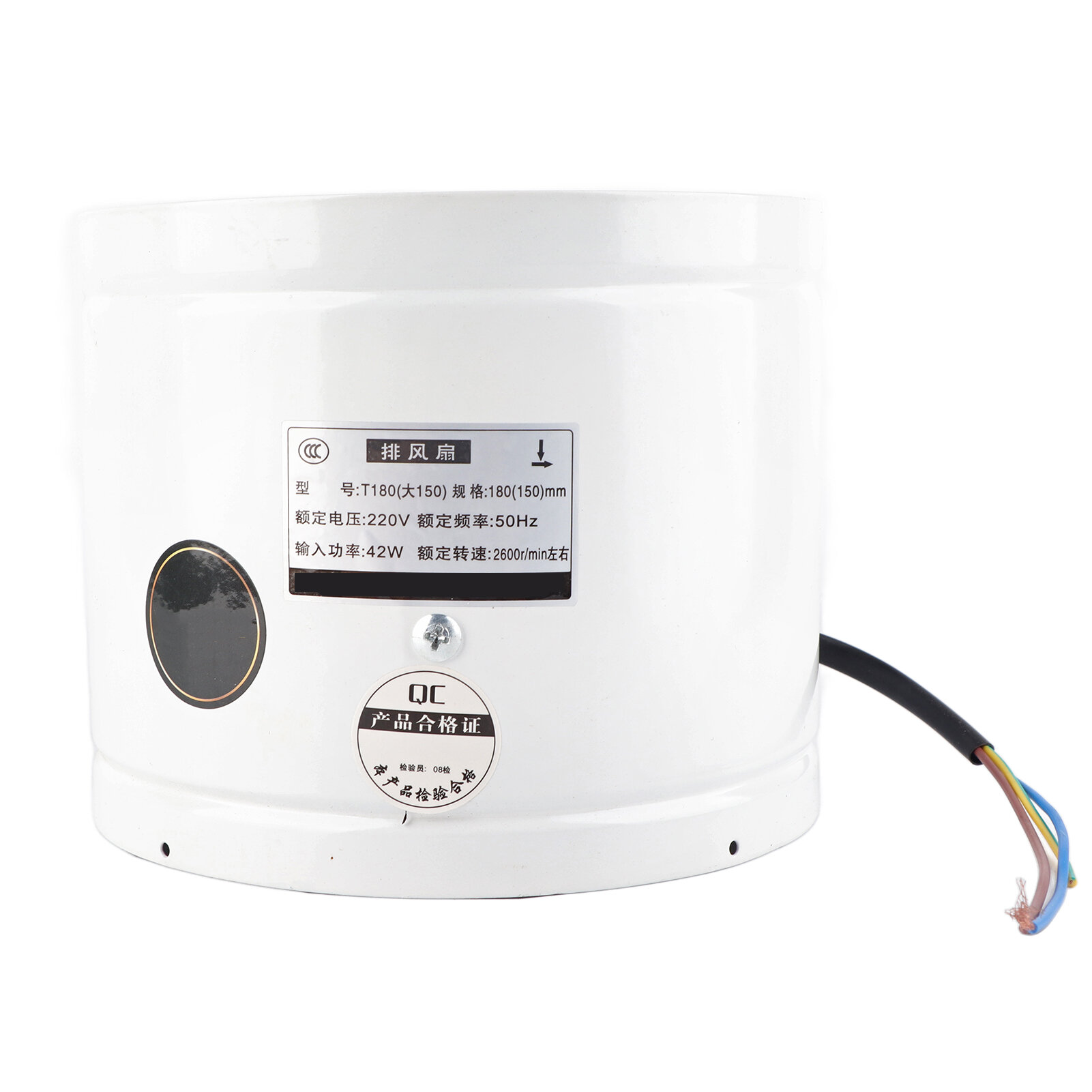 42 Вт 220 В стеной настенный вентилятор с низким уровнем шума дома ванная комната кухня гараж Вентиляция Вентиляция Вентиляция