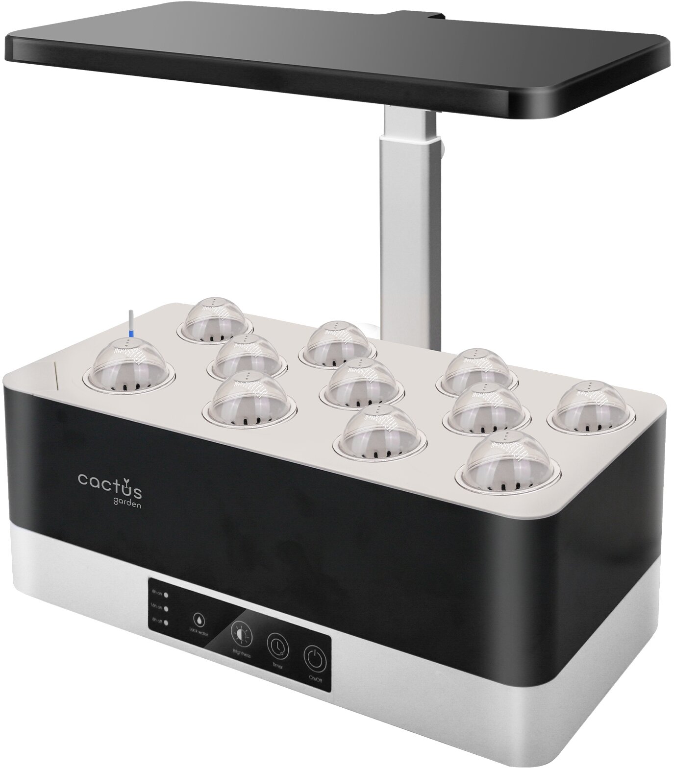 Гидропонная установка Cactus Garden 3.0л 24 черный (CS-LEDPOT-11)