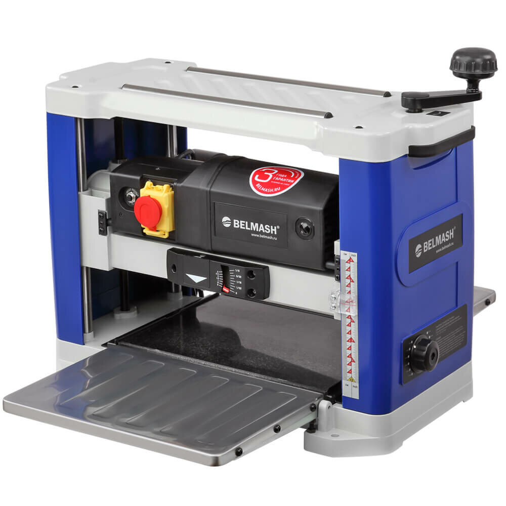 Станок рейсмусовый Белмаш BELMASH P2200MH (S215A) с валом Helical, синий
