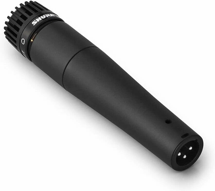 Инструментальный микрофон Shure SM57-LC , черный, динамический, кардиоидный, XLR