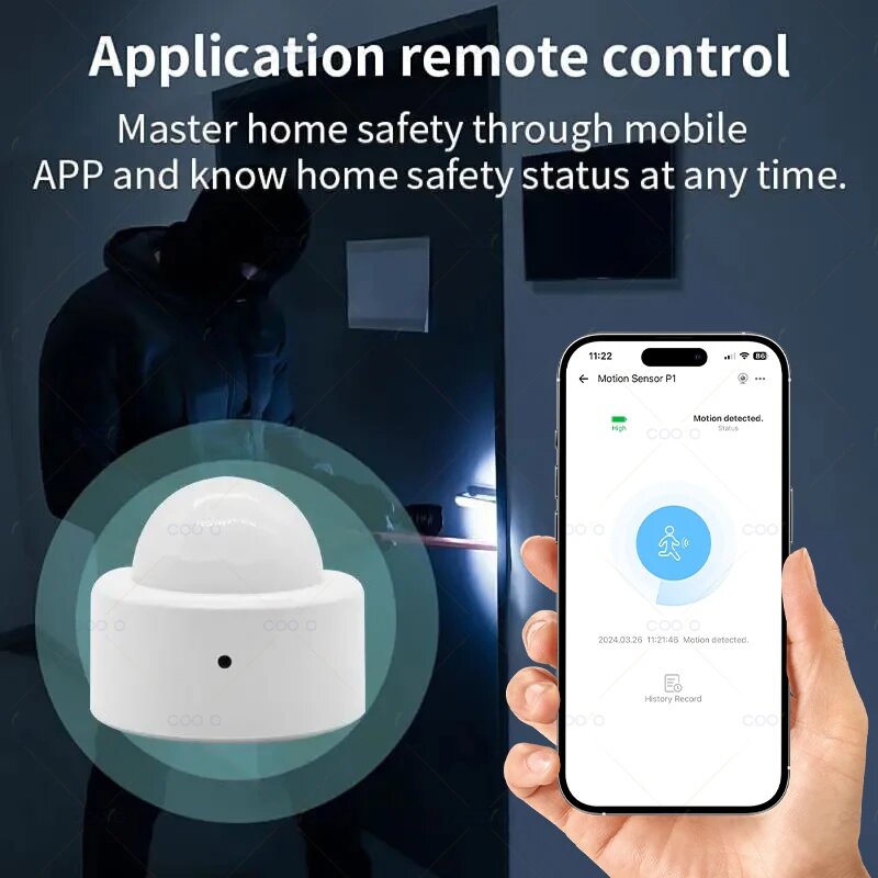 Coolo Zigbee мини датчик движения — фото 1