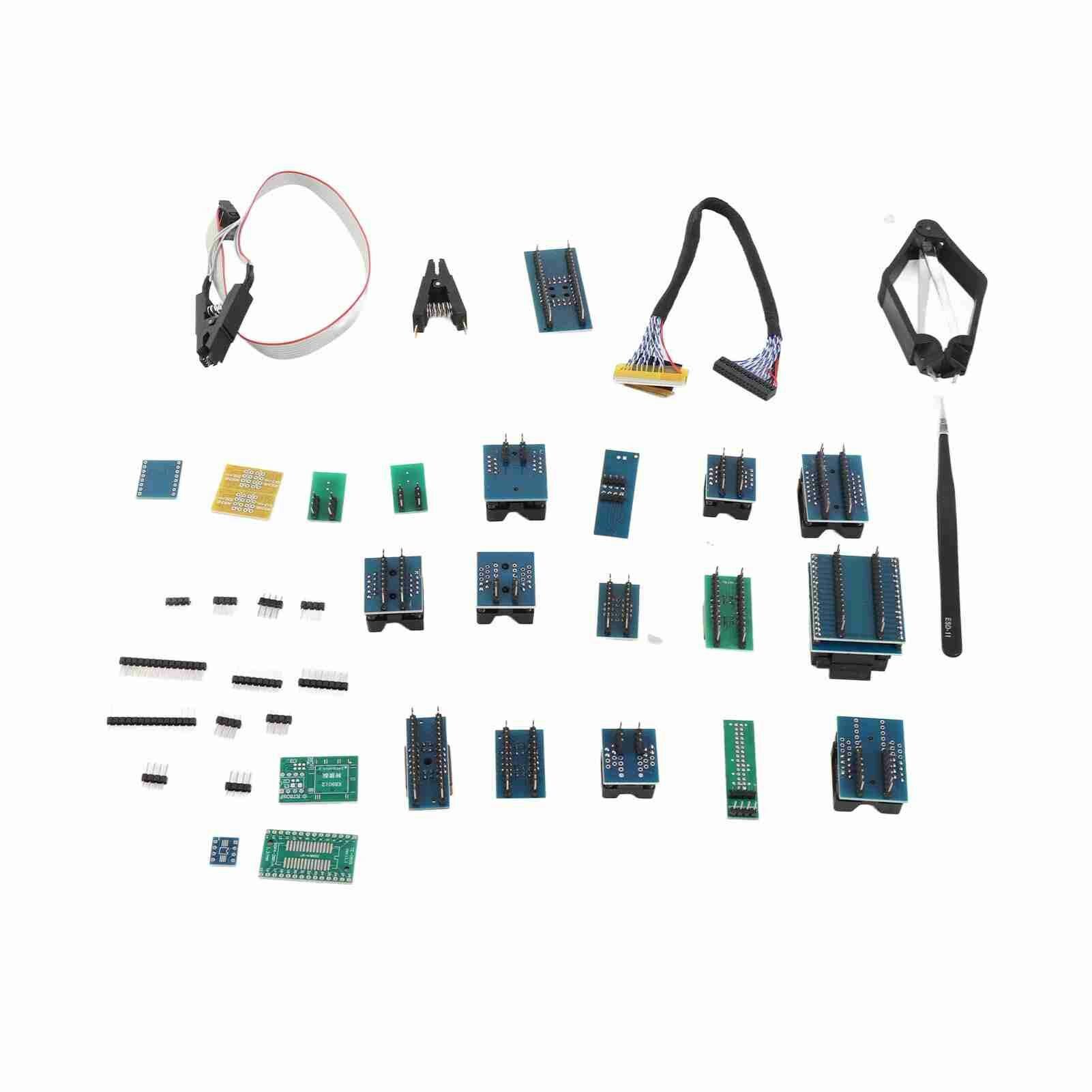 Программатор EEPROM 56 каналов, высокоскоростная высоковольтная изоляция для Windows XP для MCU SPI Nor NAND T48 30 адаптер