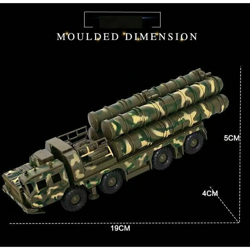 4D сборная модель модель S300 зенитно-ракетного комплекса (1/72)