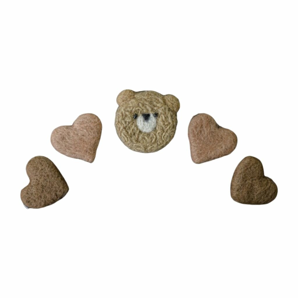 DIY Украшения из шерсти для детской фотосъемки