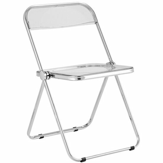 Стул складной Stool Group Fold Clear прозрачный