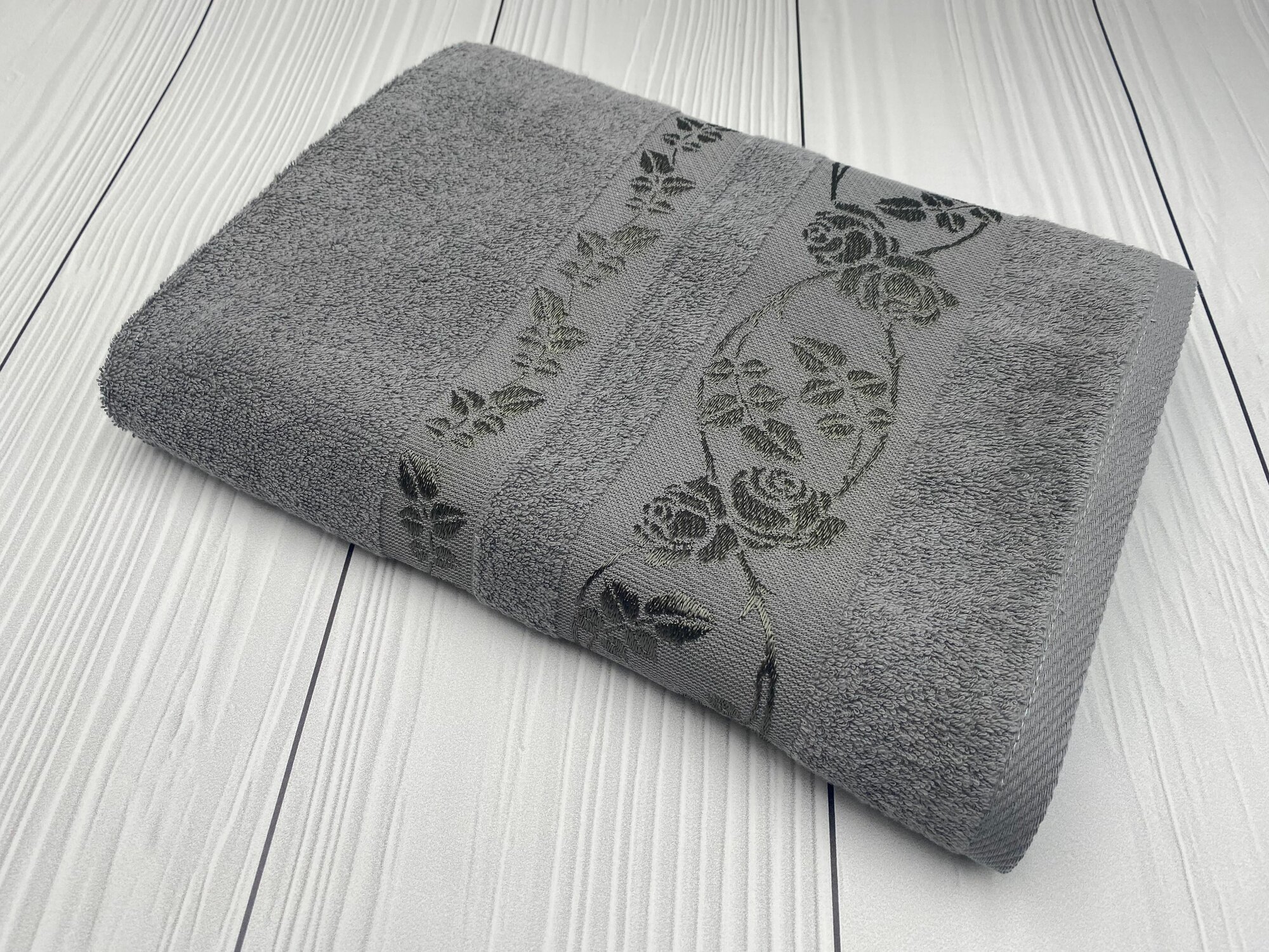 Полотенце Махровое в подарок женщине, маме, бабушке, сестре на 8 марта, на День рождения Монтероссо 70*130 см