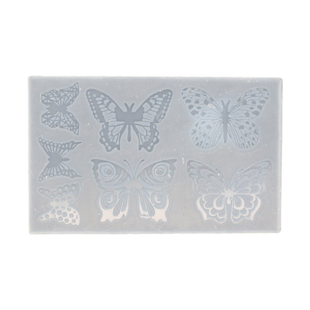 Бабочка-Силиконовая Форма из Смолы для Изготовления Ювелирных изделий для Брелоков, Форма для Подвесных Амулетов