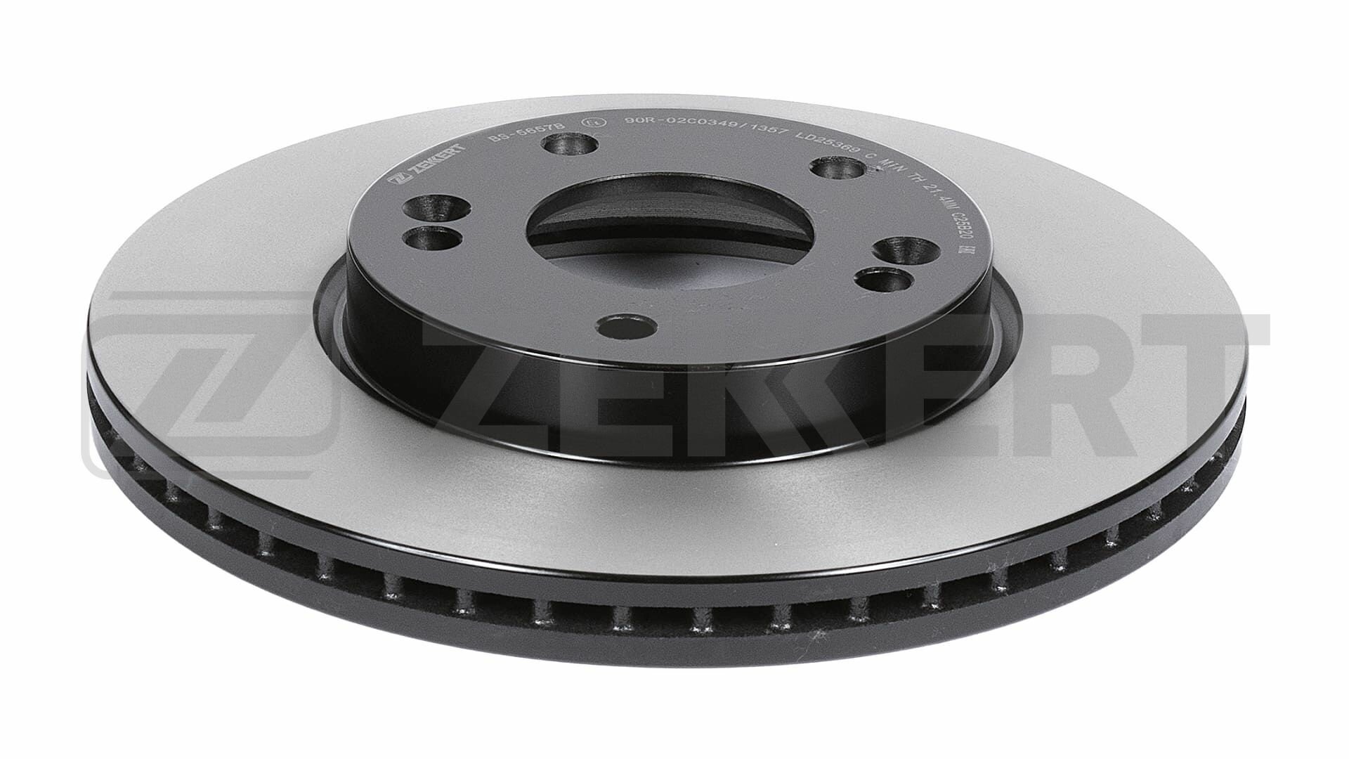 Zekkert Диск тормозной передний Kia Ceed 12-, Cerato III, IV, Soul I-III 09-, Hyundai Tucson 04-, Sonata VI, VII 09- (с покрытием)