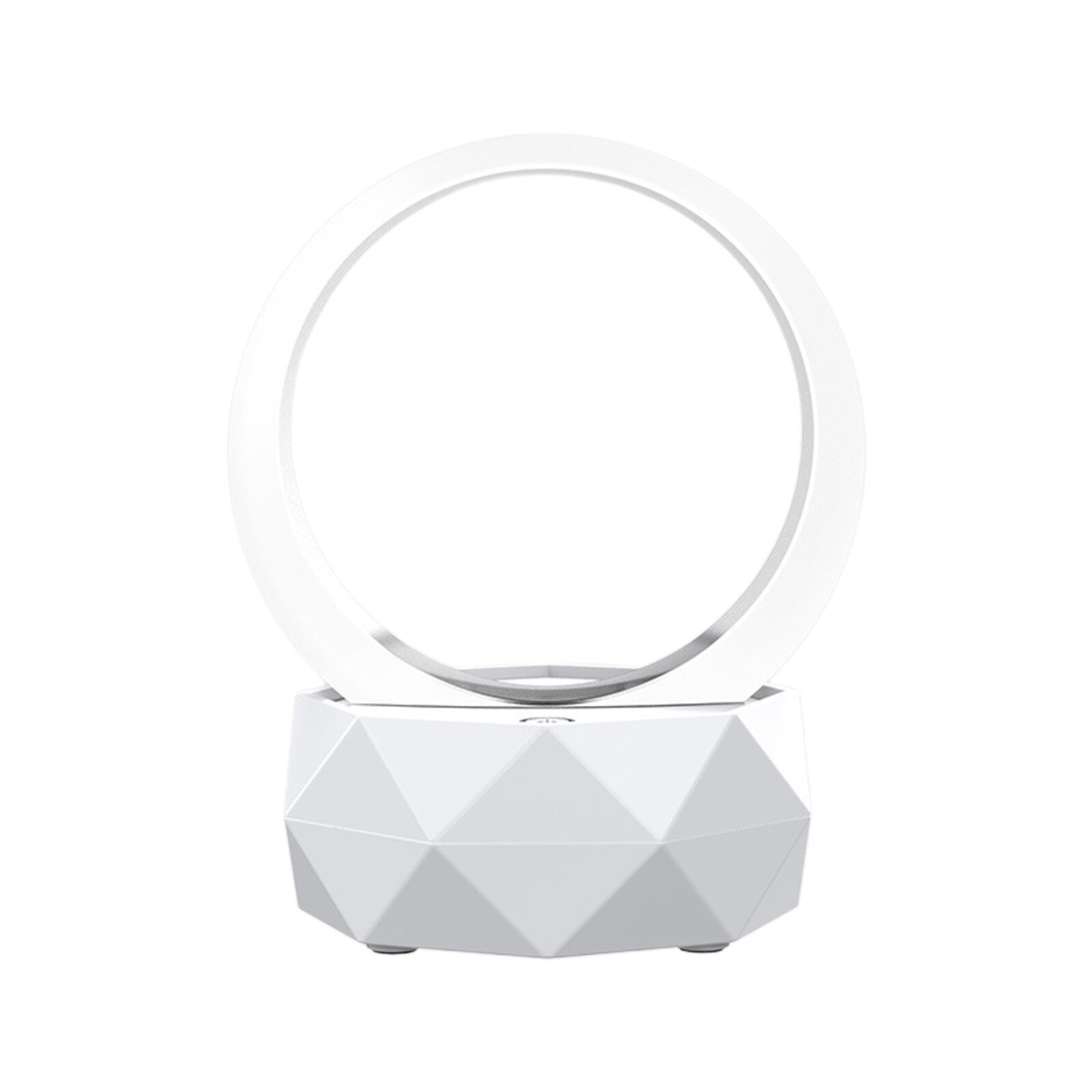 (1 комплект) Ночник-динамик домашний беспроводной мини-сабвуфер аудио-белый