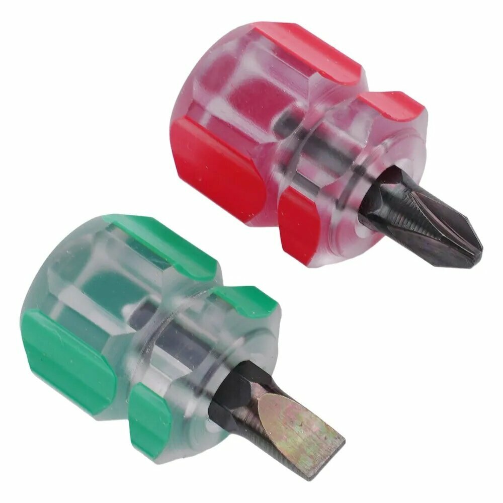 2 шт. маленьких отверток для ремонта отверток с плоской головкой и крестовой головкой