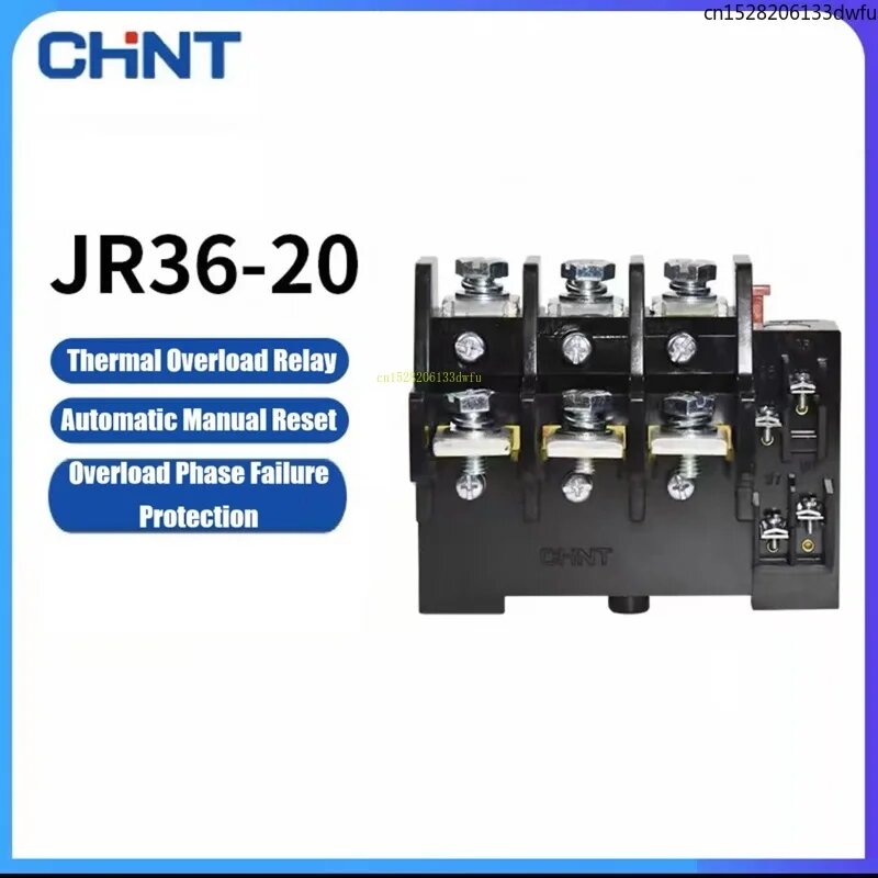 Реле защиты от тепловой перегрузки CHNT JR36-20 220В JR36-20 10-16A