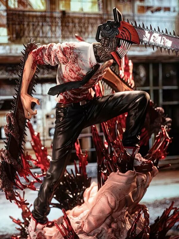 Персонаж аниме фигурка Chainsaw Man Denji 26cm