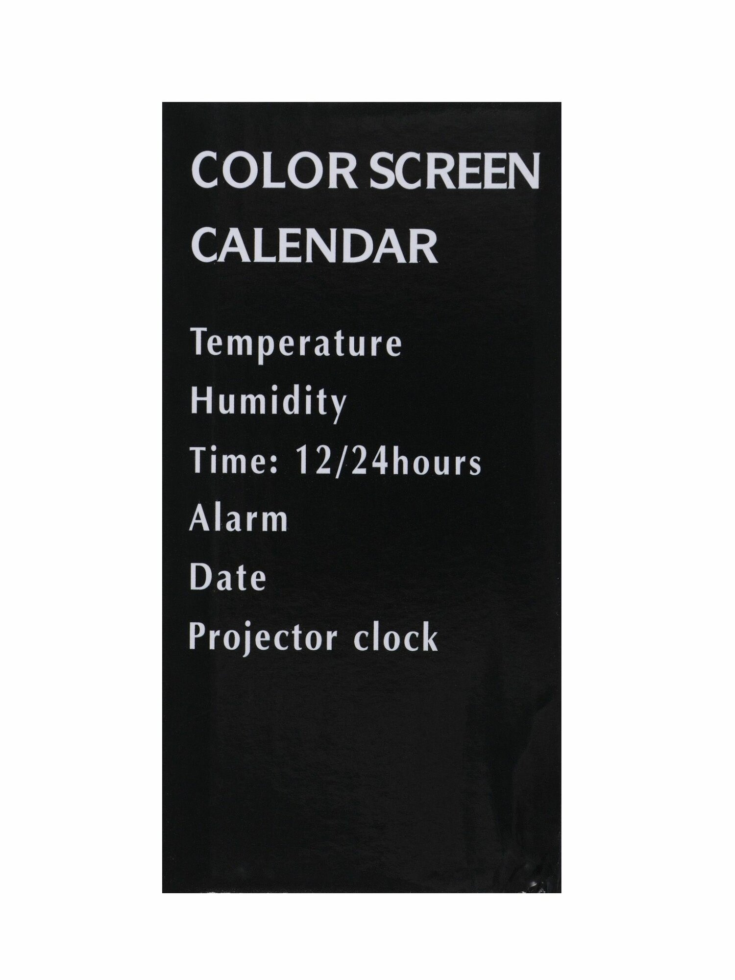 Часы электронные с проекцией, календарь, будильник, 2 ААА, 15*11 см