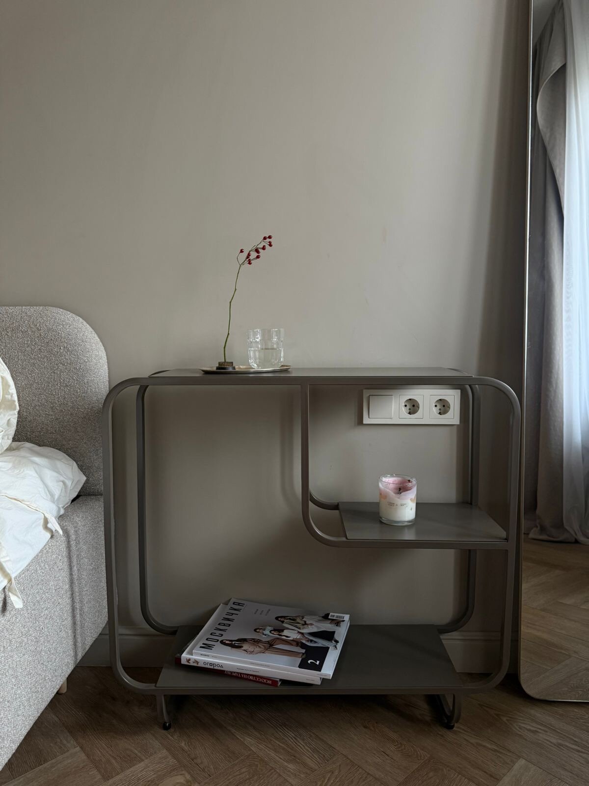 Консольный стеллаж "Round angle MINI" от LUCHI