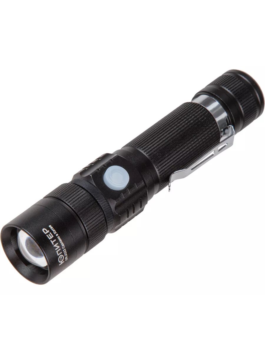 Фонарь светодиодный аккумуляторный 8Вт юпитер Zoom,5 режимов работы (JP1059)