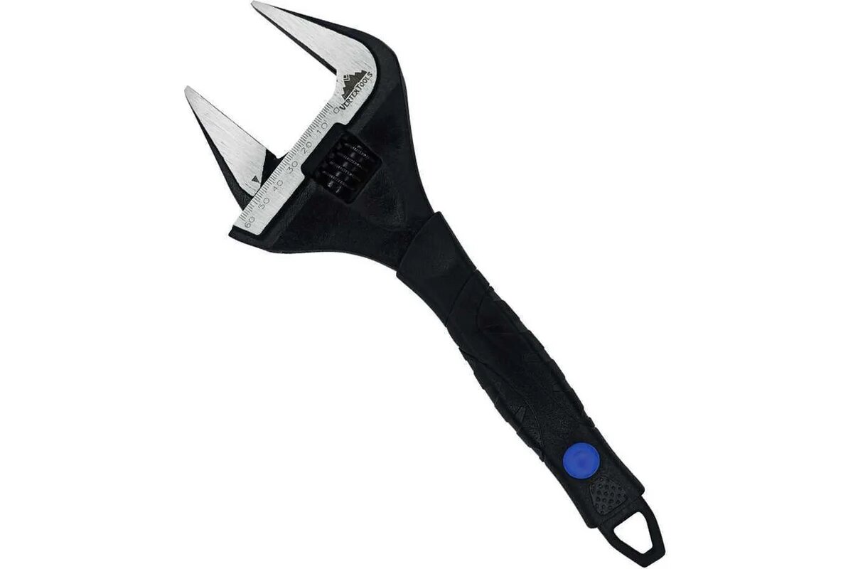 Vertextools разводной ключ 300 мм Стандарт 2010-300 для бытового ремонта и обслуживания