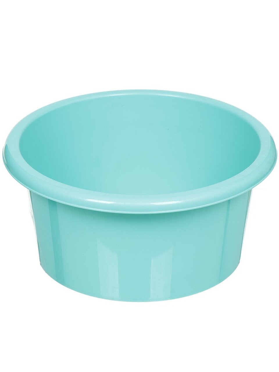 Таз пластиковый 10 л круглый Violet Мята для стирки мытья посуды пищевой